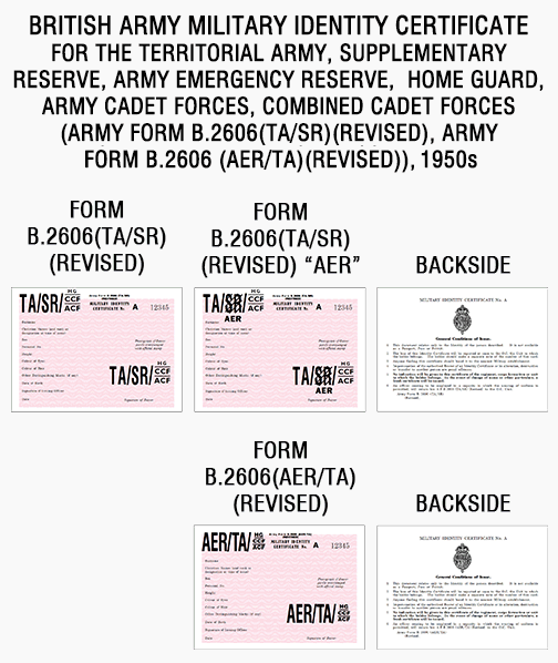 JoySinger's IDs - British Army Military Identity Certificate for the ...