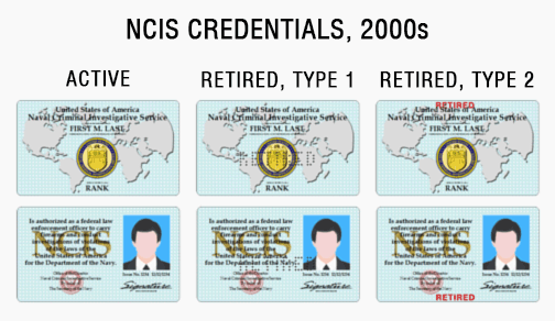 JoySinger's IDs - NCIS - Naval Criminal Investigative Service