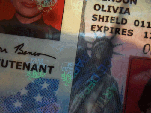 JoySinger's IDs - Olivia Benson NYPD ID cards and badge (from "Law ...